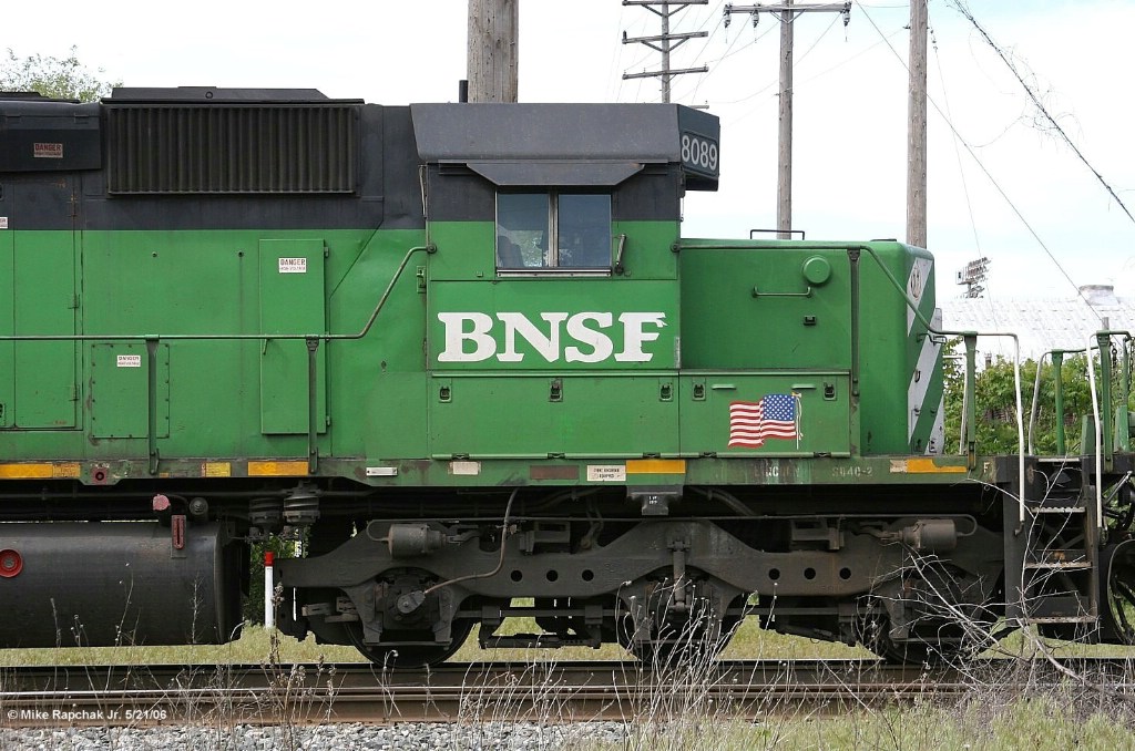 BNSF SD40-2 #8089